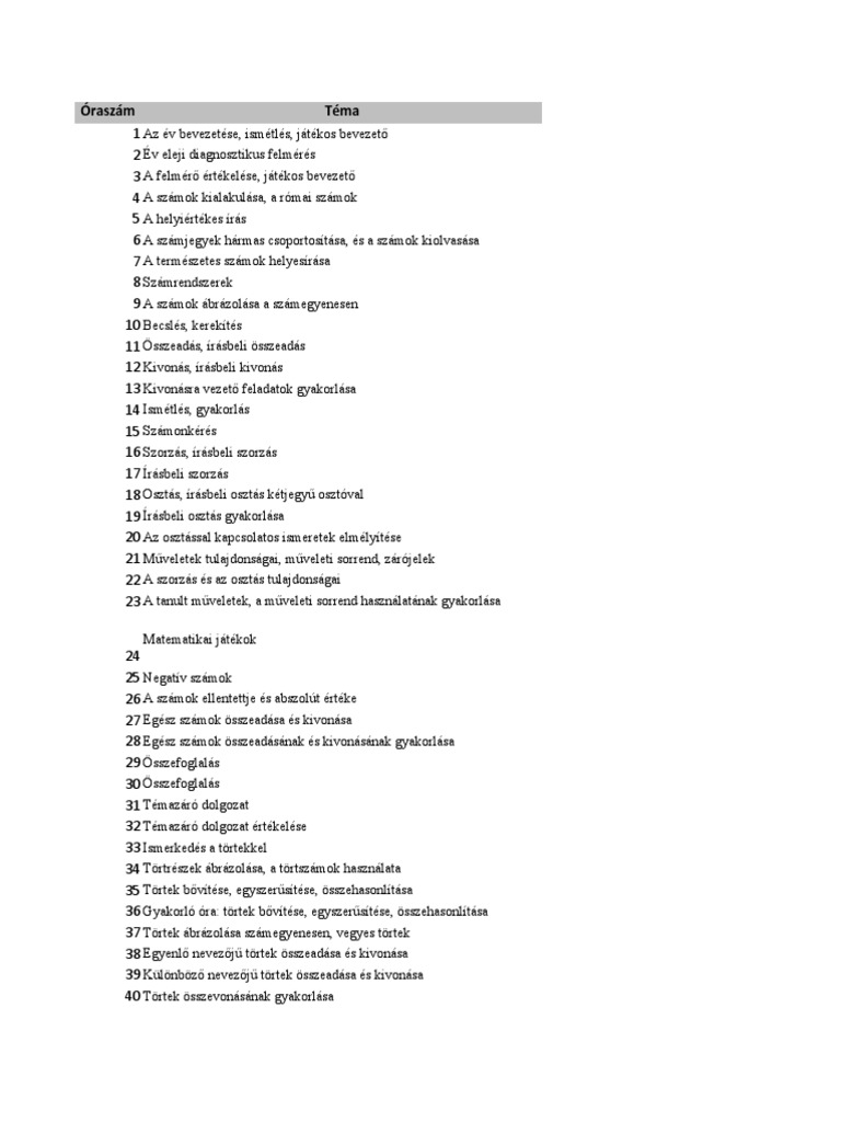 Matek 5 - OH-MAT05TA | PDF