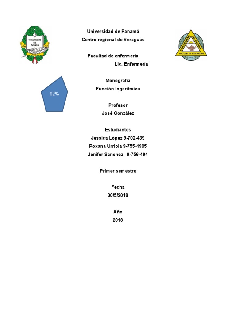 Funcion Log | PDF | Logaritmo | División (Matemáticas)