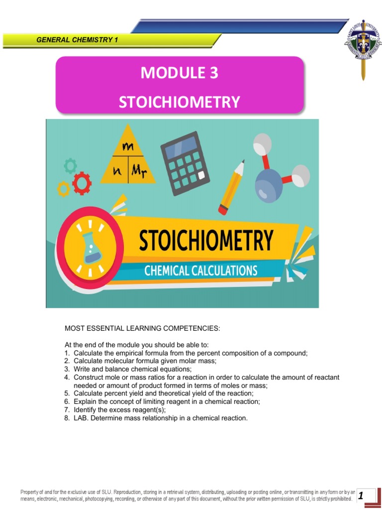Stoichiometry Fundamentals: Calculating Molar Masses, Moles, and ...
