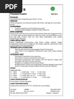 Pamol Suppositoria 125 MG - Kegunaan, Efek Samping, Dosis Dan Aturan Pakai - Halodoc 4 | PDF ...