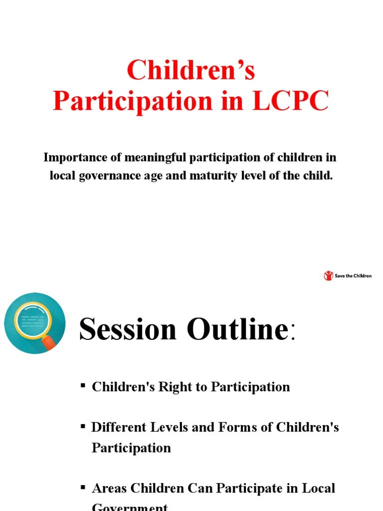 Children's Right to Participate in Governance | PDF | Children's Rights ...