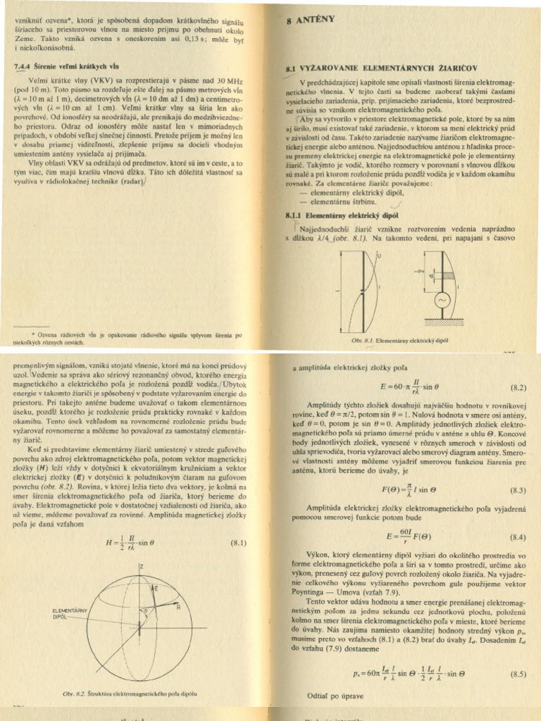 Anteny 1cast Https Kemt-Bn - Fei.tuke - SK EVaA Elektromagneticke Vlny ...