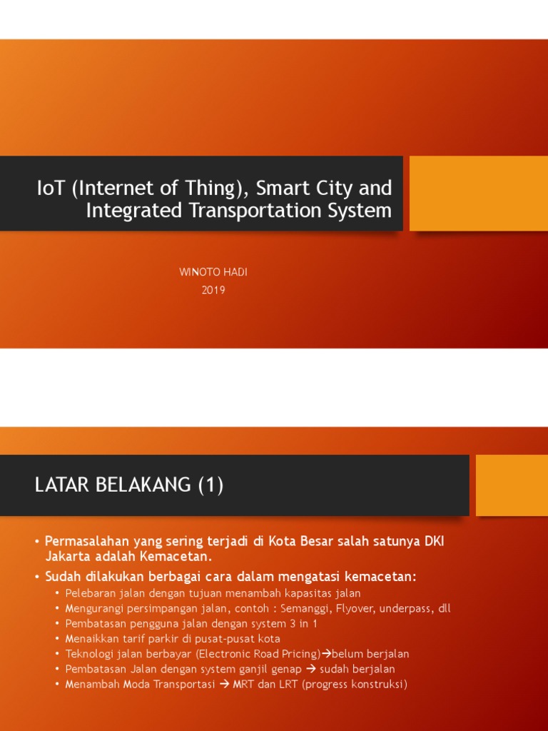 Teknologi Internet Dalam Mengelola Sarana Dan Prasarana Jalan Menuju ...
