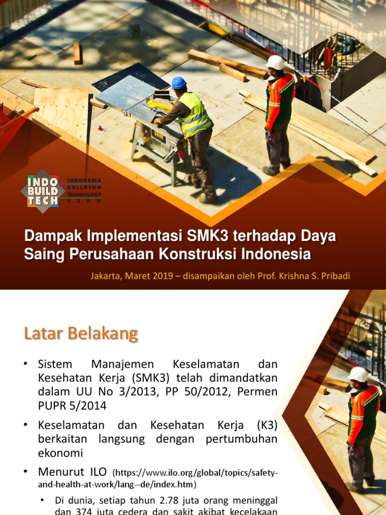 Dampak Implementasi SMK3 Terhadap Daya Saing Perusahaan Konstruksi ...