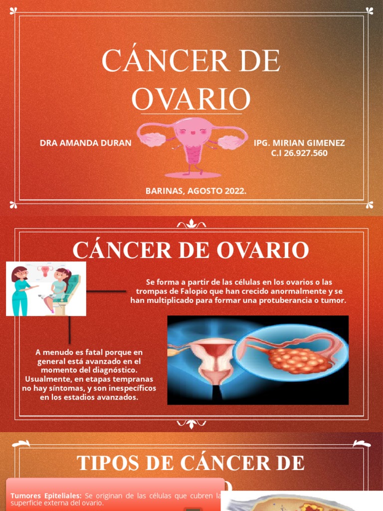 Cancer de Ovario 4 | PDF | Ovario | Cáncer