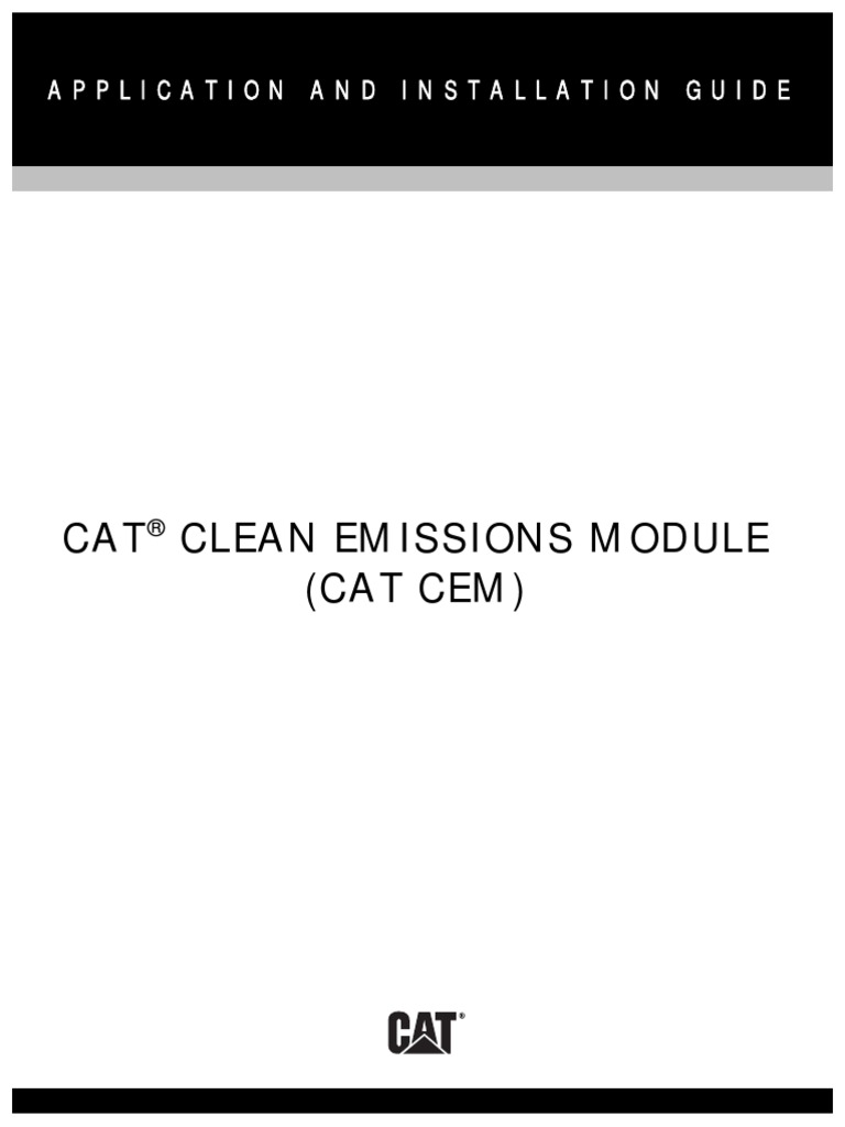 Clean Emmision Module LEBE0005-01 | PDF | Chemistry | Air Pollution