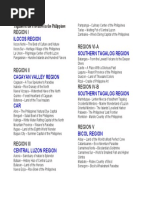 Region 3 Festivals | PDF