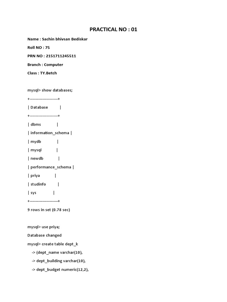 Dbms Sachin | PDF | Databases | Information Retrieval Dbms Sachin | PDF | Databases | Information Retrieval
