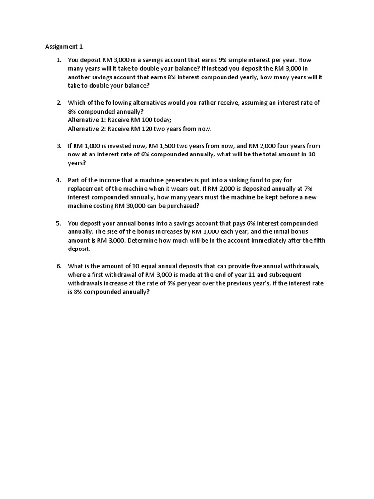 Assignments 1 20222023 | PDF