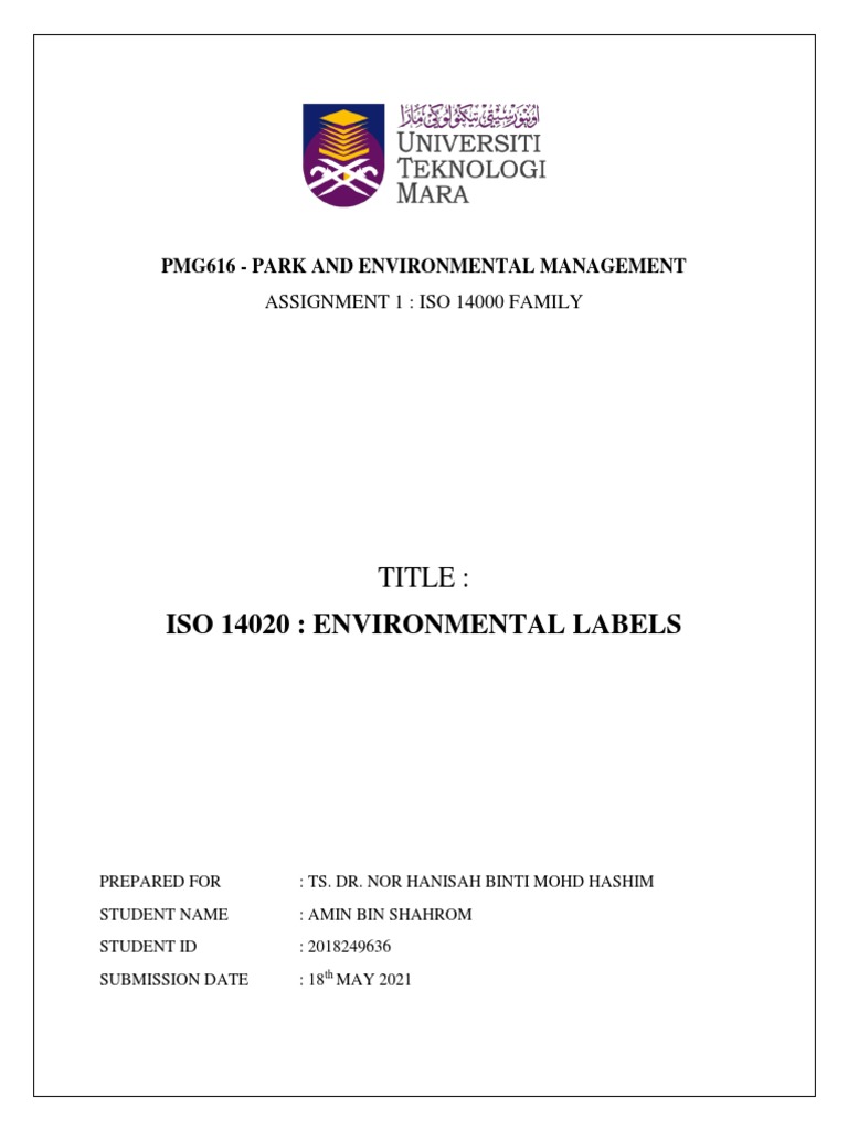 ISO 14020: Eco-Labeling Guide | PDF | Life Cycle Assessment | Economies