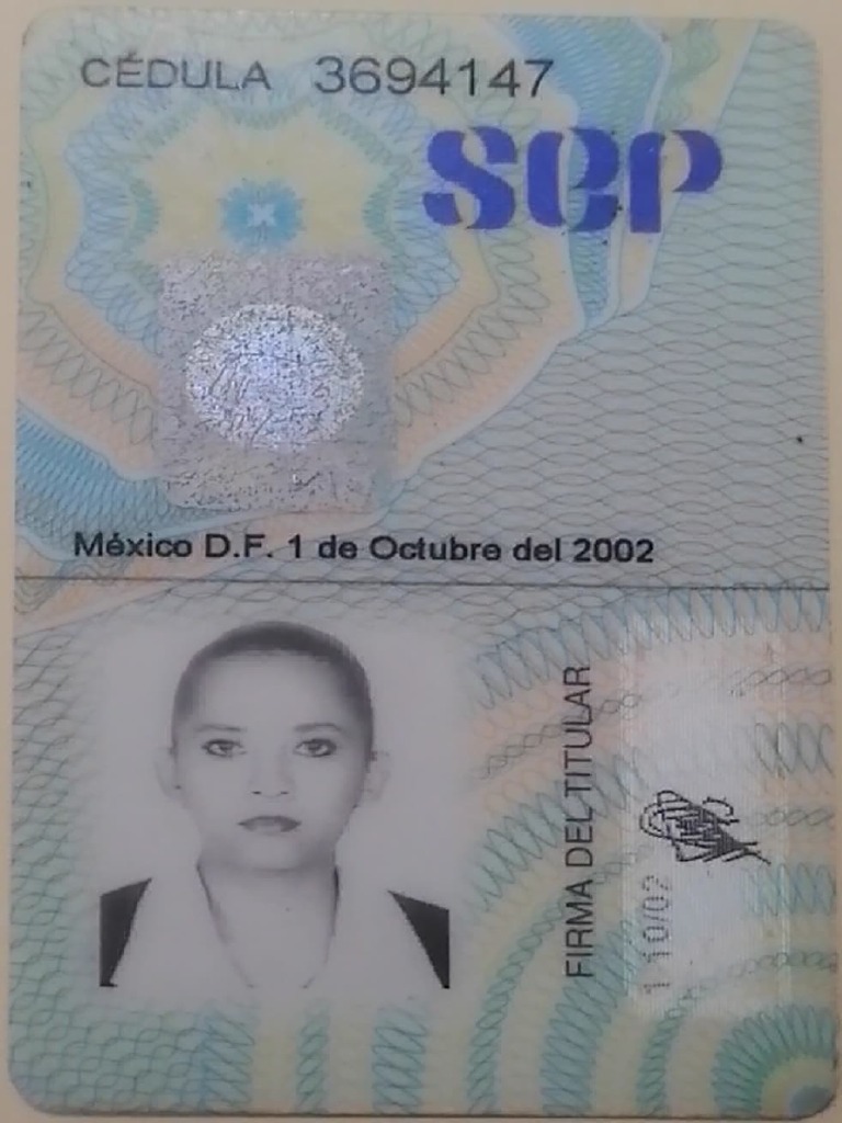 Cedula Profesional | PDF