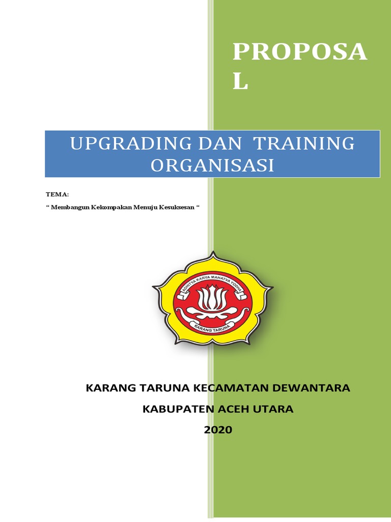 Proposal Upgrading Katar | PDF