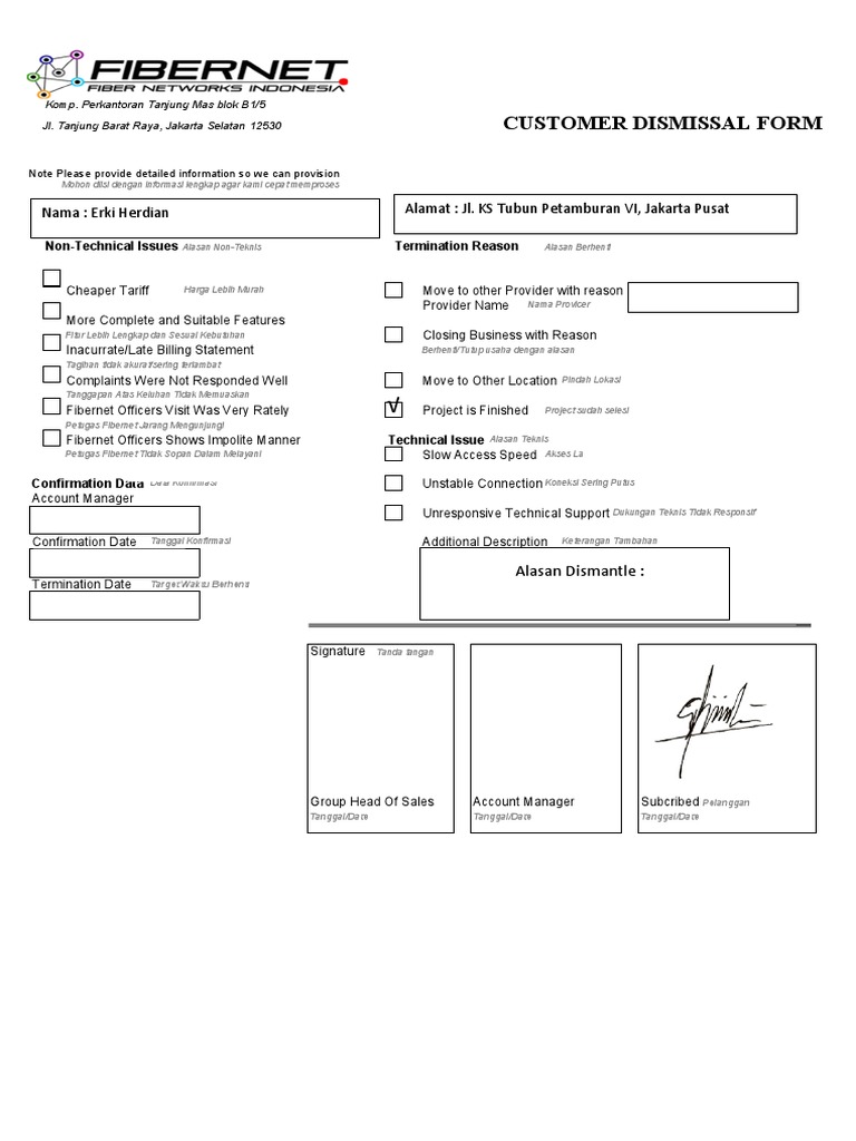 Form Dismantle | PDF