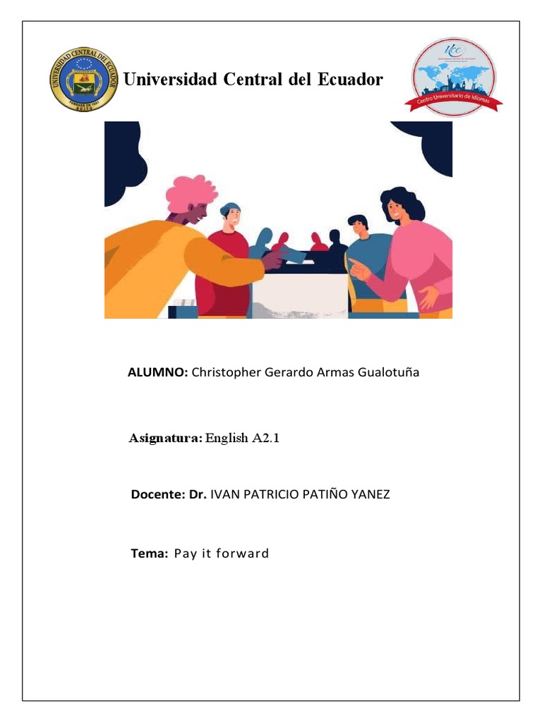 Pay It Forward | PDF | Gratitude