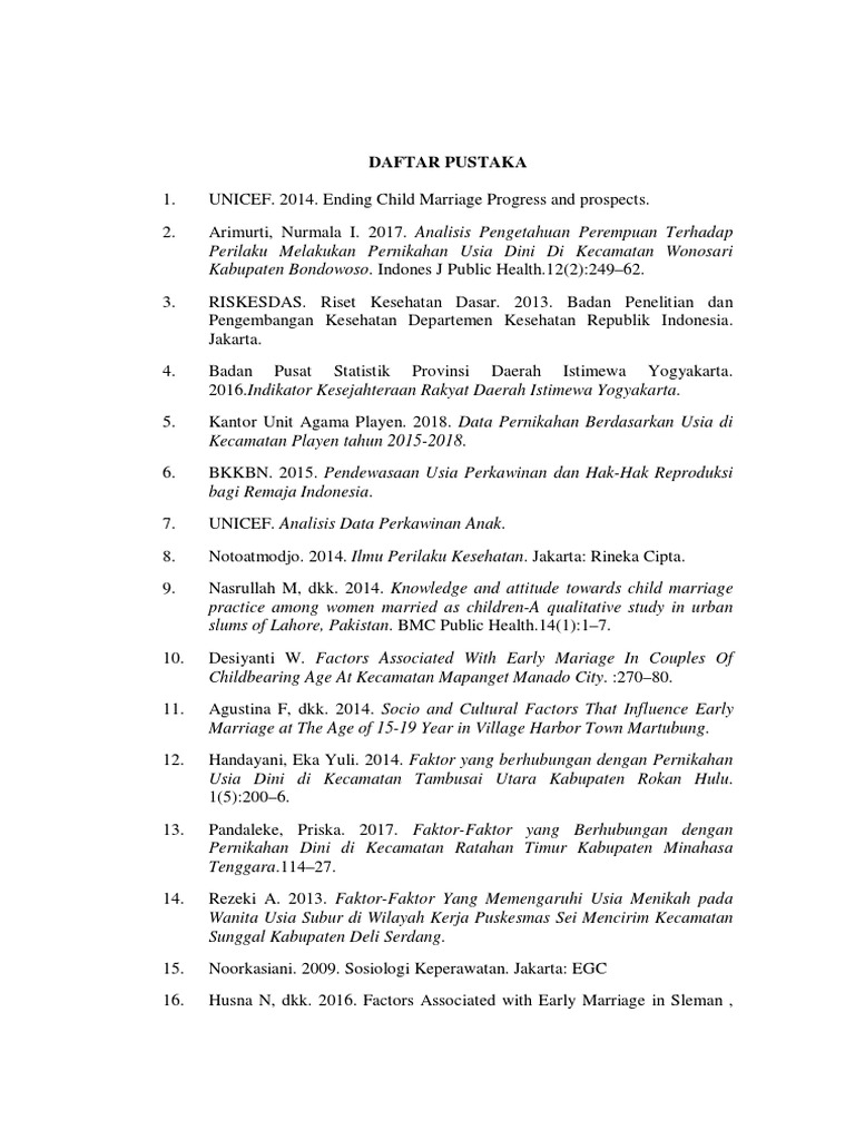 DAFTAR PUSTAKA - Latifa FZ - Reg A | PDF