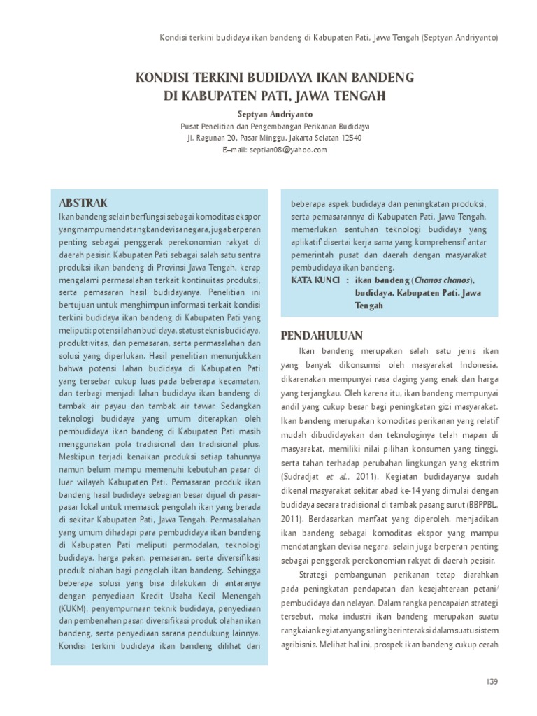 Bandeng Pati | PDF