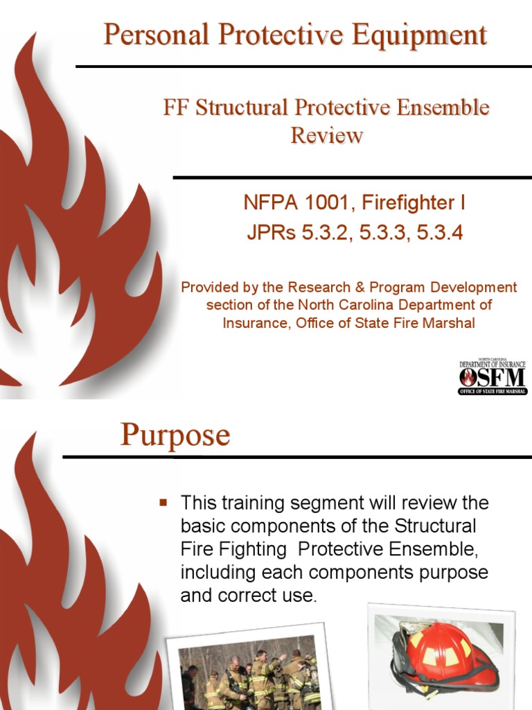 FF Ppe | PDF | Personal Protective Equipment | Firefighting