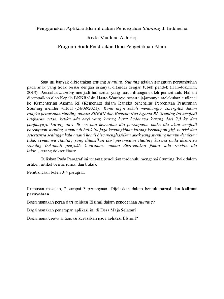 Format Bunga Rampai | PDF