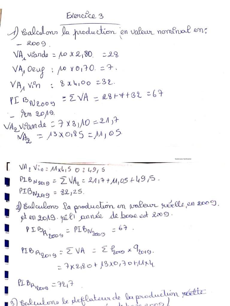 Corrigé TD Macro S4 | PDF