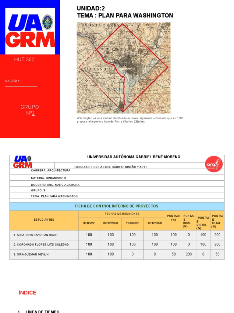 Plan para Washington | PDF | Washington