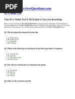 Basic Computer Quiz Questions With Answers | PDF | C (Programming ...