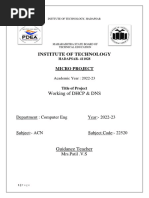 ACN Microproject | PDF | Computer Network | Multicast