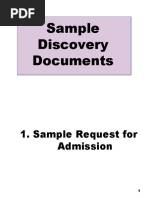 1st Request For Admissions | PDF | Law