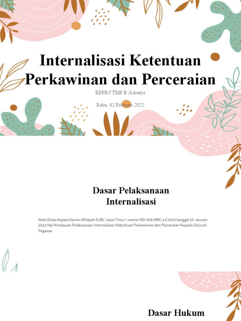 Perkawinan Perceraian | PDF