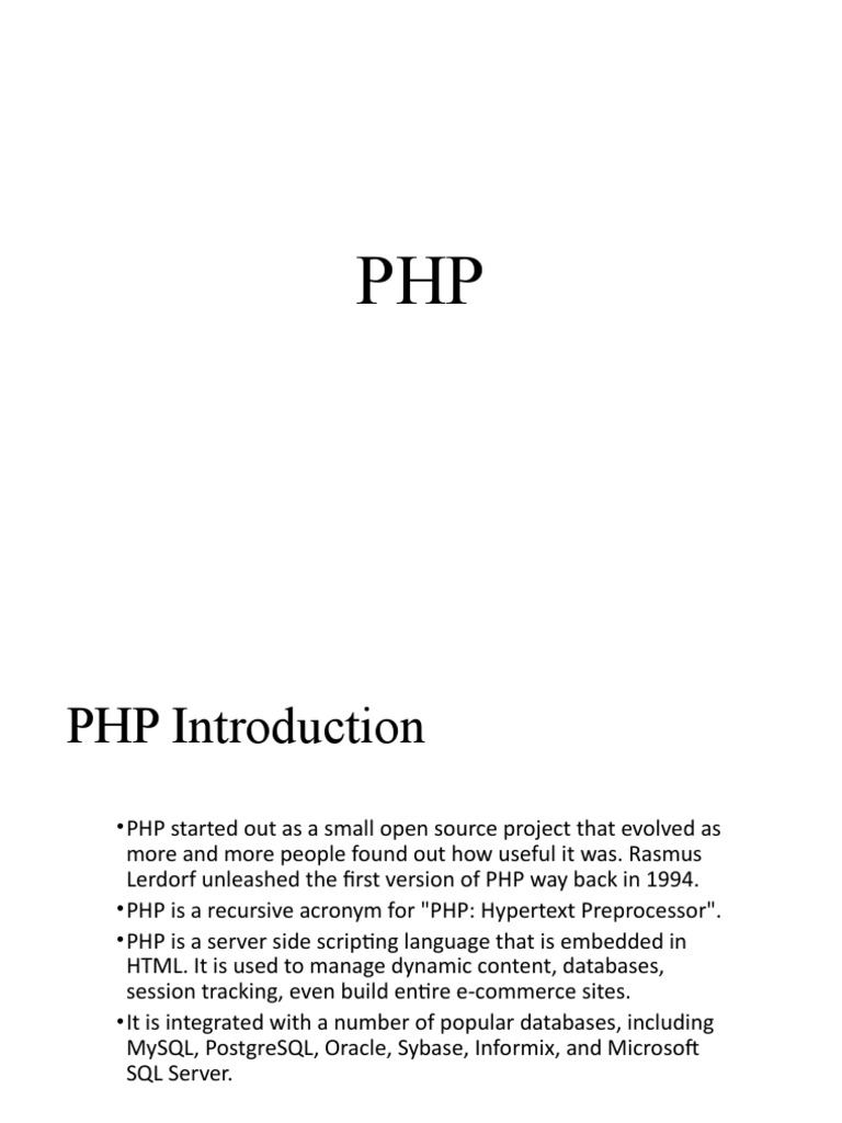 Php New Pdf Php Variable Computer Science