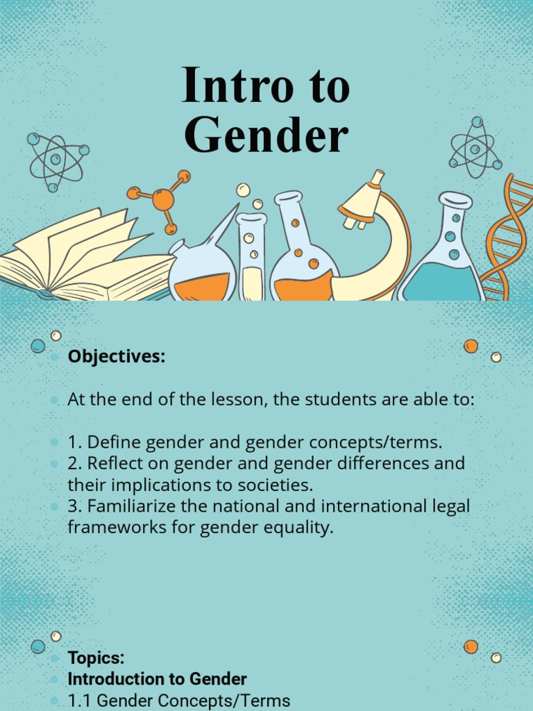 1 Intro To Gender Gender Concepts and Terms | PDF | Gender | Gender Studies