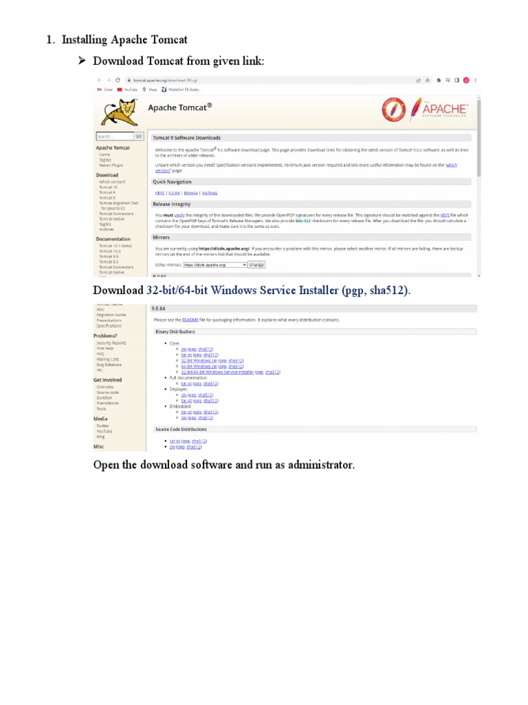 A Step By Step Guide To Installing And Configuring Apache Tomcat On Windows With Netbeans Pdf 2435