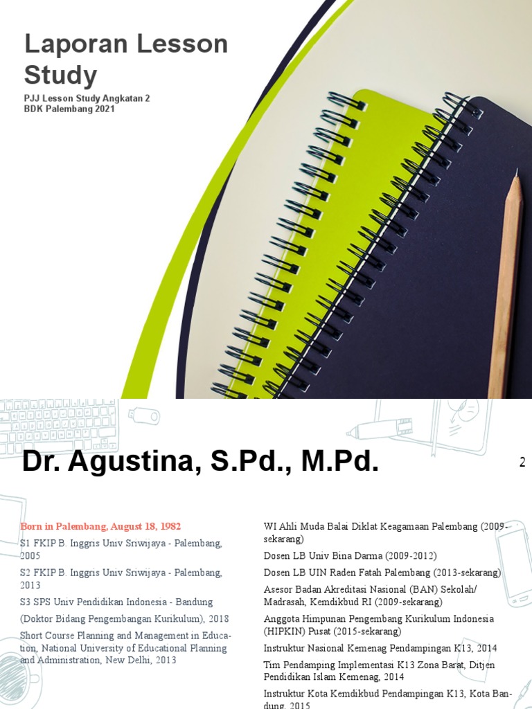 Laporan Lesson Study BDK 2021 | PDF | Karier & Perkembangan