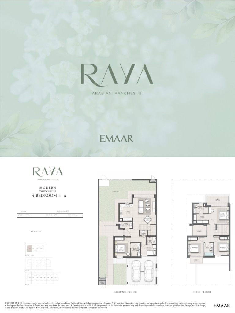 Raya - Arabian Ranches 3 - Floor Plans | PDF | Engineering Tolerance ...