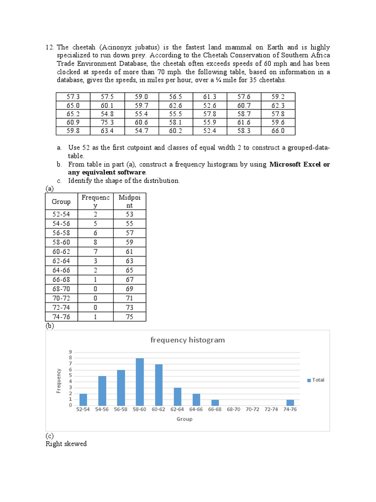 Tutorial 1 | PDF | Mode (Statistics) | Median