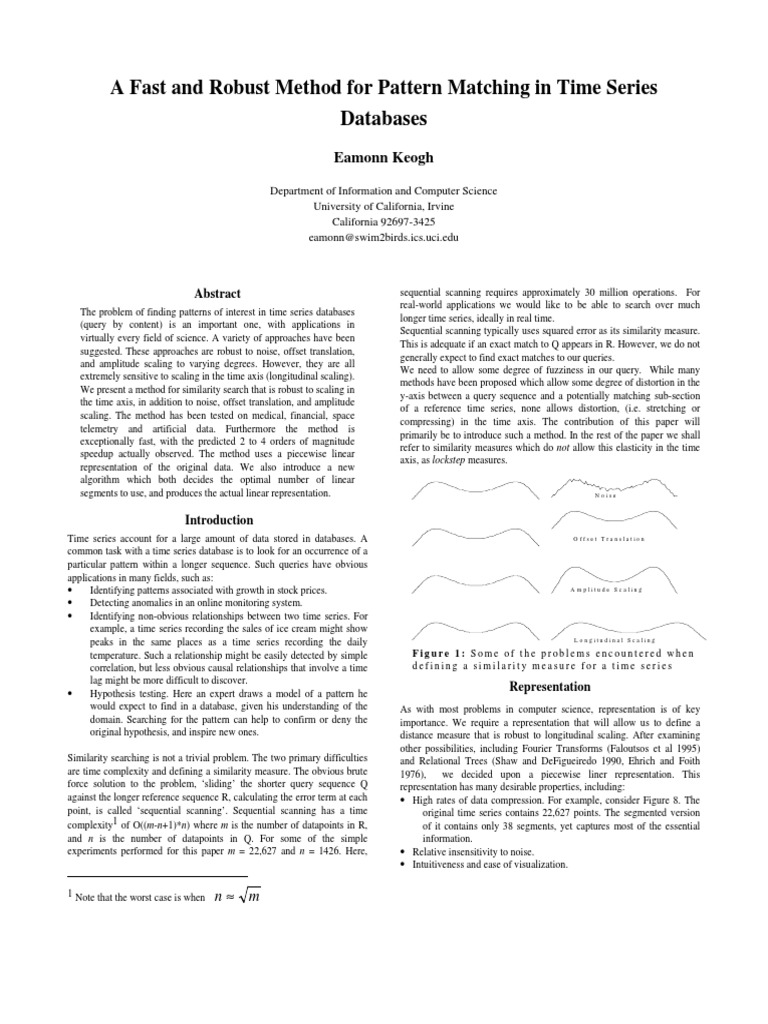 a-fast-and-robust-method-for-pattern-matching-in-time-series-databases
