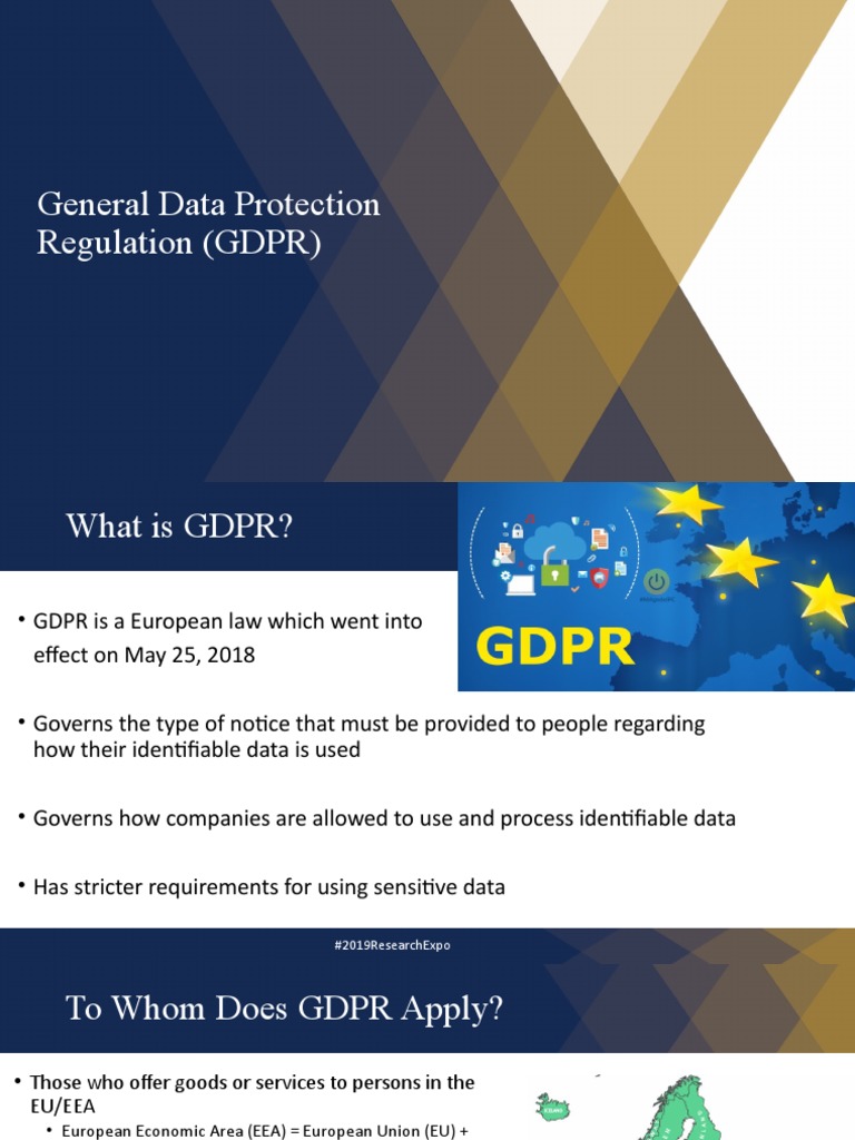 General Data Protection Regulation GDPR | PDF | Information Sensitivity | Information Privacy