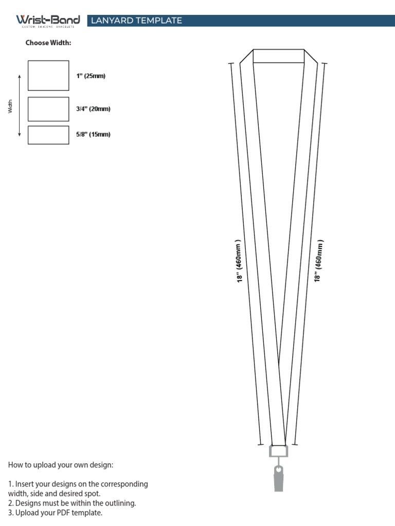 Lanyard Template | PDF