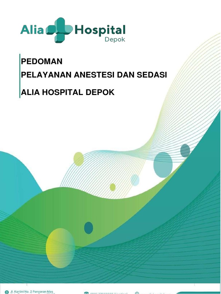 Pedoman Pelayanan Anestesi Dan Sedasi New | PDF