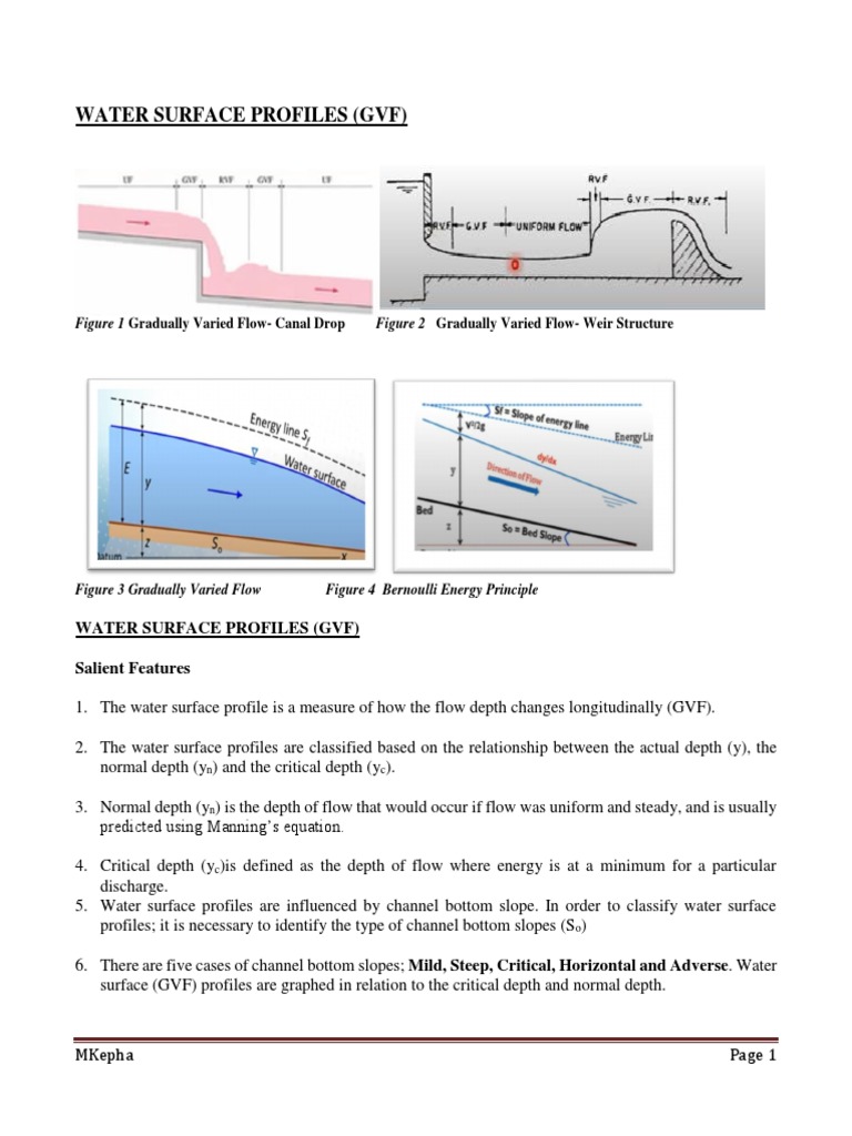 Chap 3-3-2 Grad Varied Flow Civil App-Online RRR Stvers | PDF ...