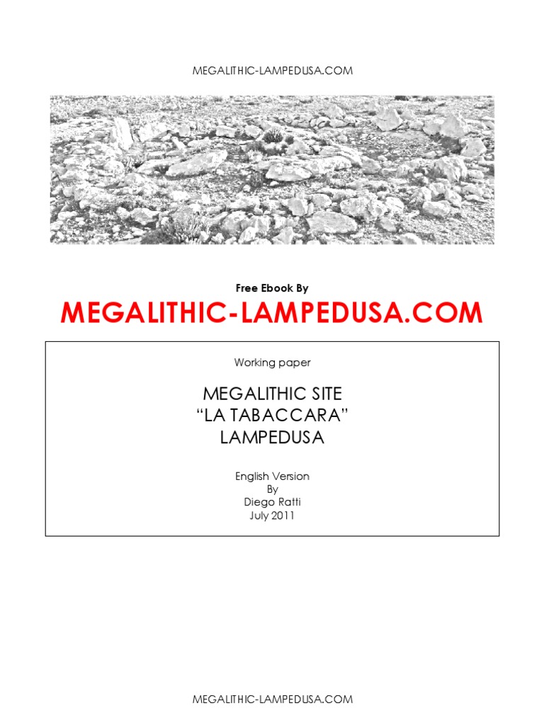 Megalithic Site | PDF | Archaeology | Earth