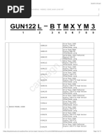 Toyota Hilux Parts Reference Guide | PDF
