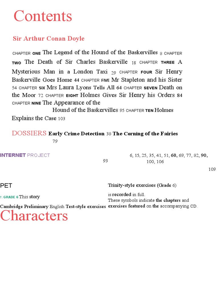 The Hound of The Baskervilles - Ocr | PDF | The Hound Of The ...