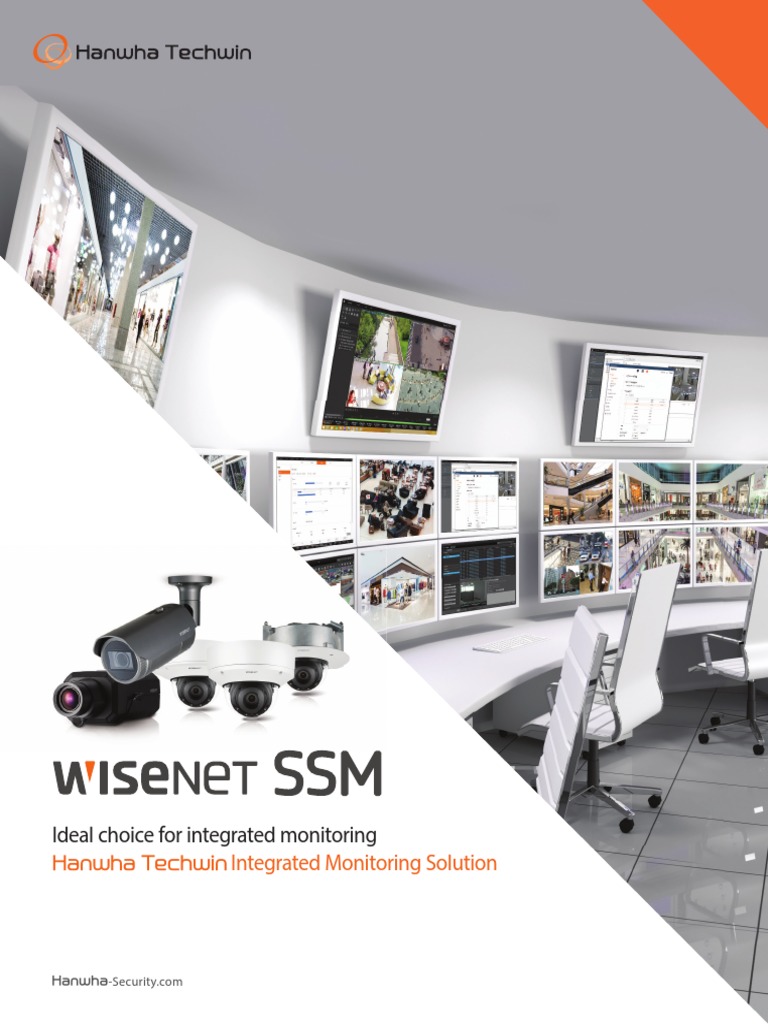 Brochures - Wisenet SSM - 201111 - EN | PDF | Ios | Server (Computing)