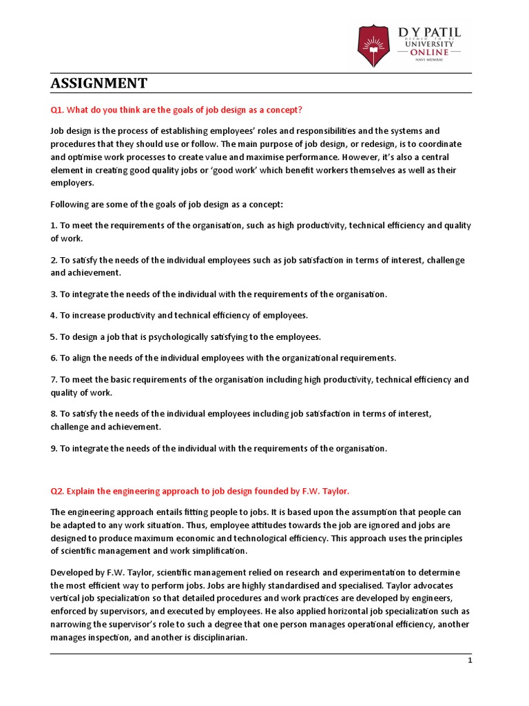 Module 3 Assignment | PDF | Employment | Design