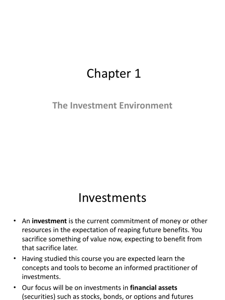 Lecture Slides - BKM 01 | PDF | Securities (Finance) | Bonds (Finance)