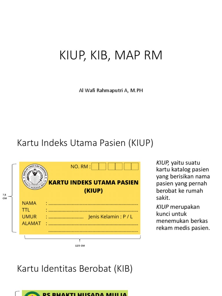 Kiup, Kib, Map RM | PDF