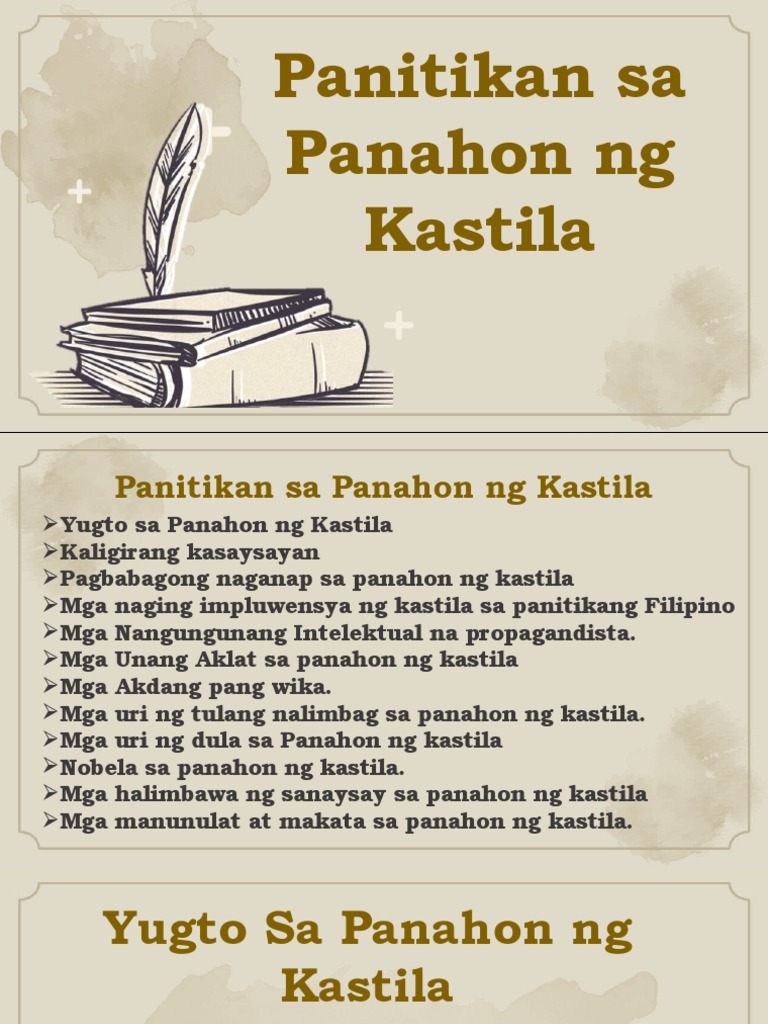 Ano Ang Mga Uri Ng Panitikan Noong Panahon Ng Kastila Tangkilikin Ang