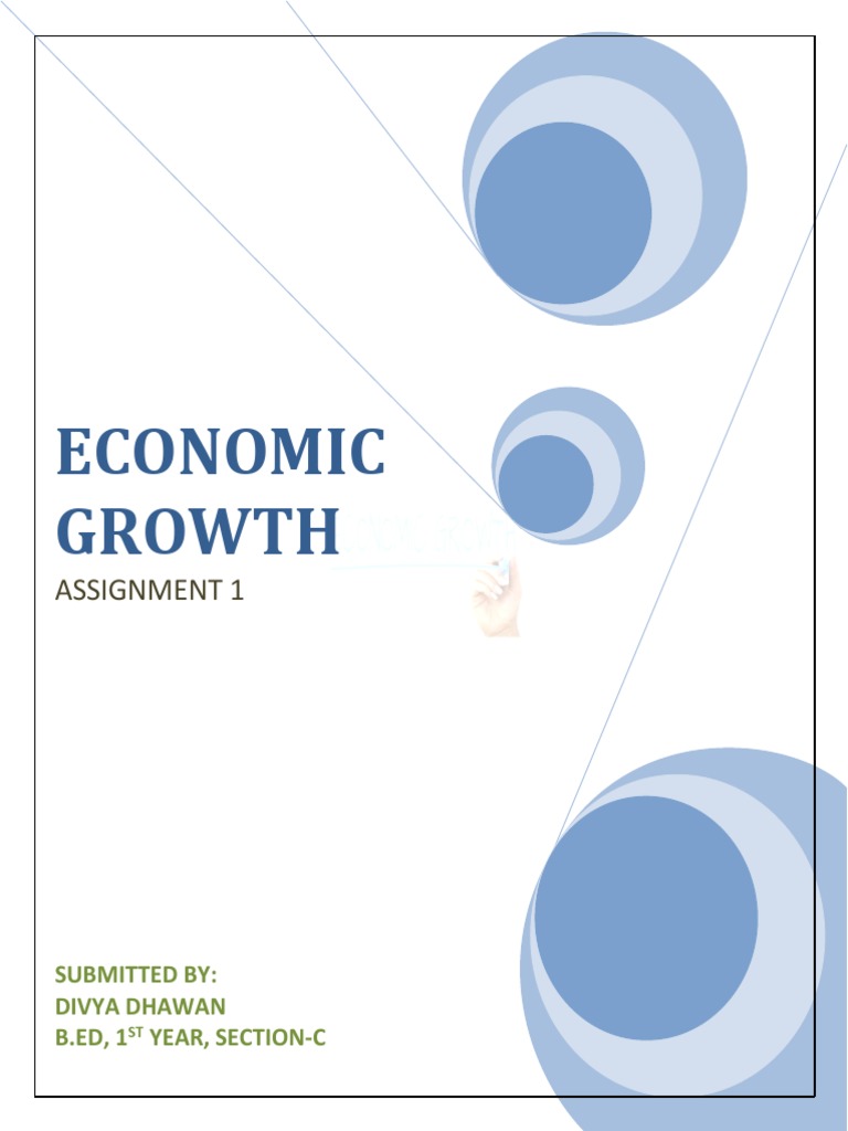 Understanding Economic Growth and GDP | PDF | Economic Growth | Gross ...