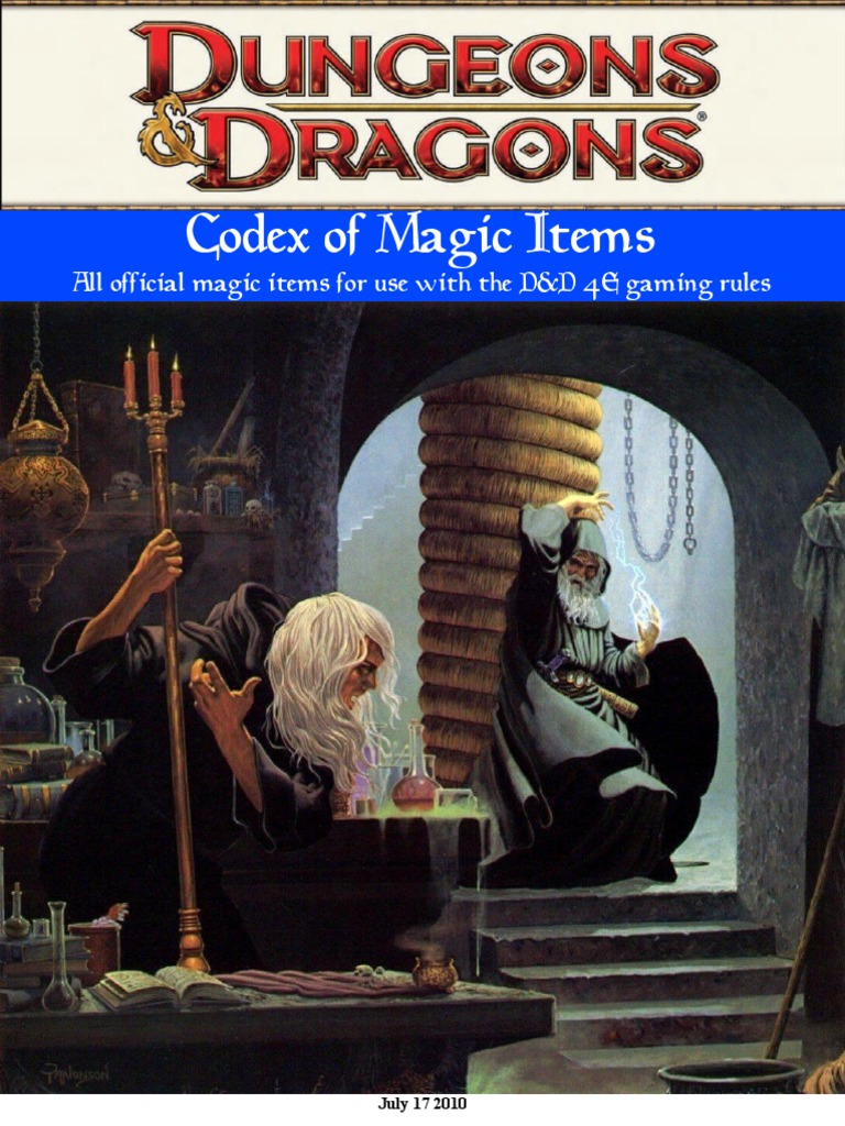 D&D 4e Codex of Magic Items | PDF