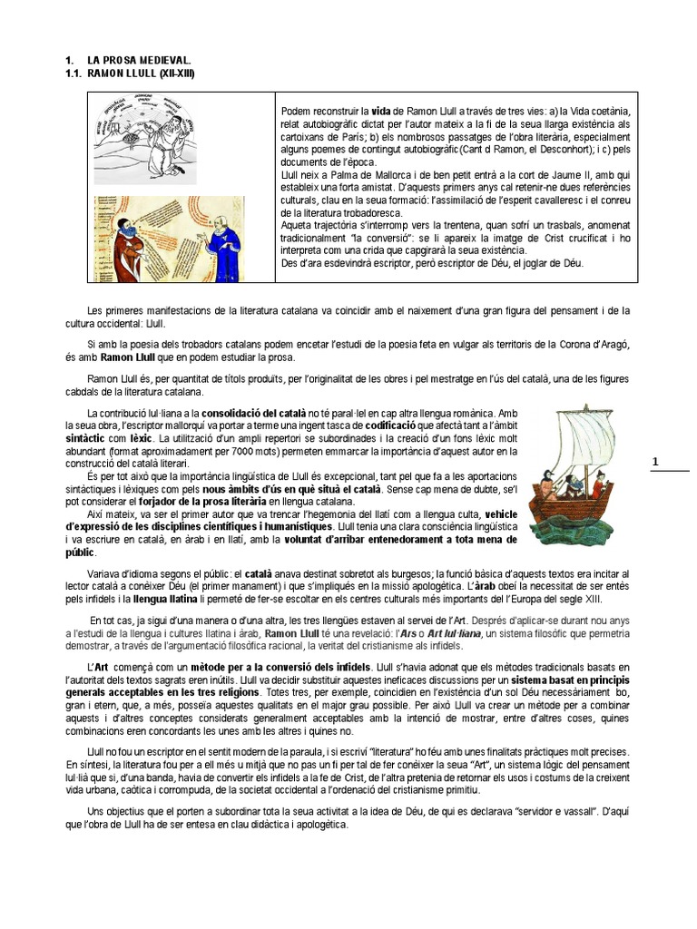 La Prosa Medieval | PDF